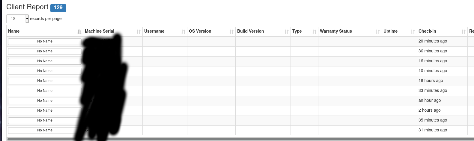 Client with serial number xxx does not exist · Issue #1403 · munkireport/munkireport-php · GitHub