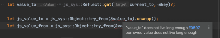 Convert `jsvalue` To `js Sys Object` · Issue 2929 · Rustwasm Wasm Bindgen · Github