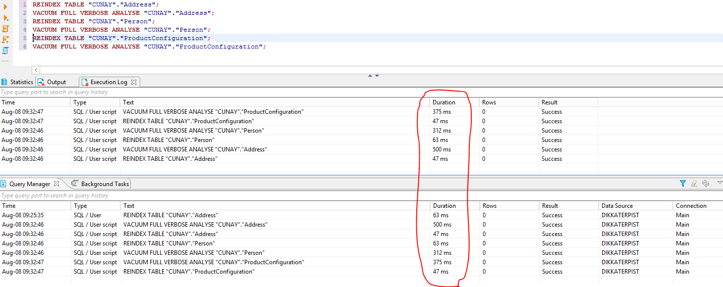 Duration ms on title bar · Issue #3946 · dbeaver/dbeaver · GitHub