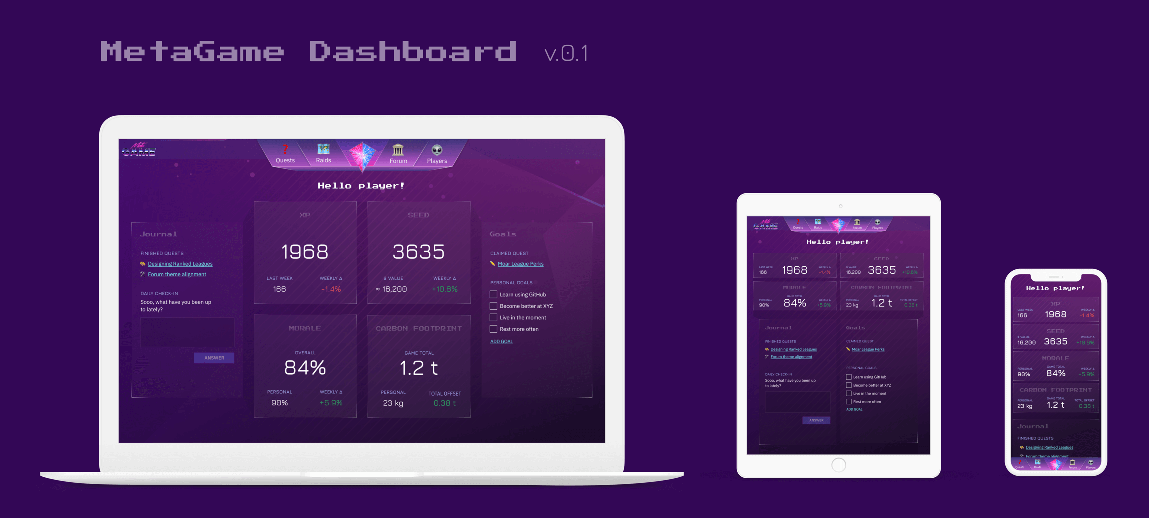 [MetaOS] Mega Issue - Design / Roadmap · Issue #204 · MetaFam/TheGame · GitHub