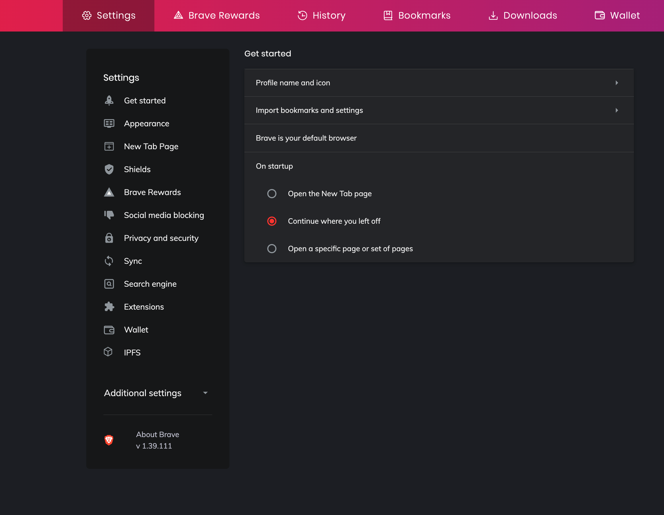 Update Settings pages background color and content block backgrounds ...