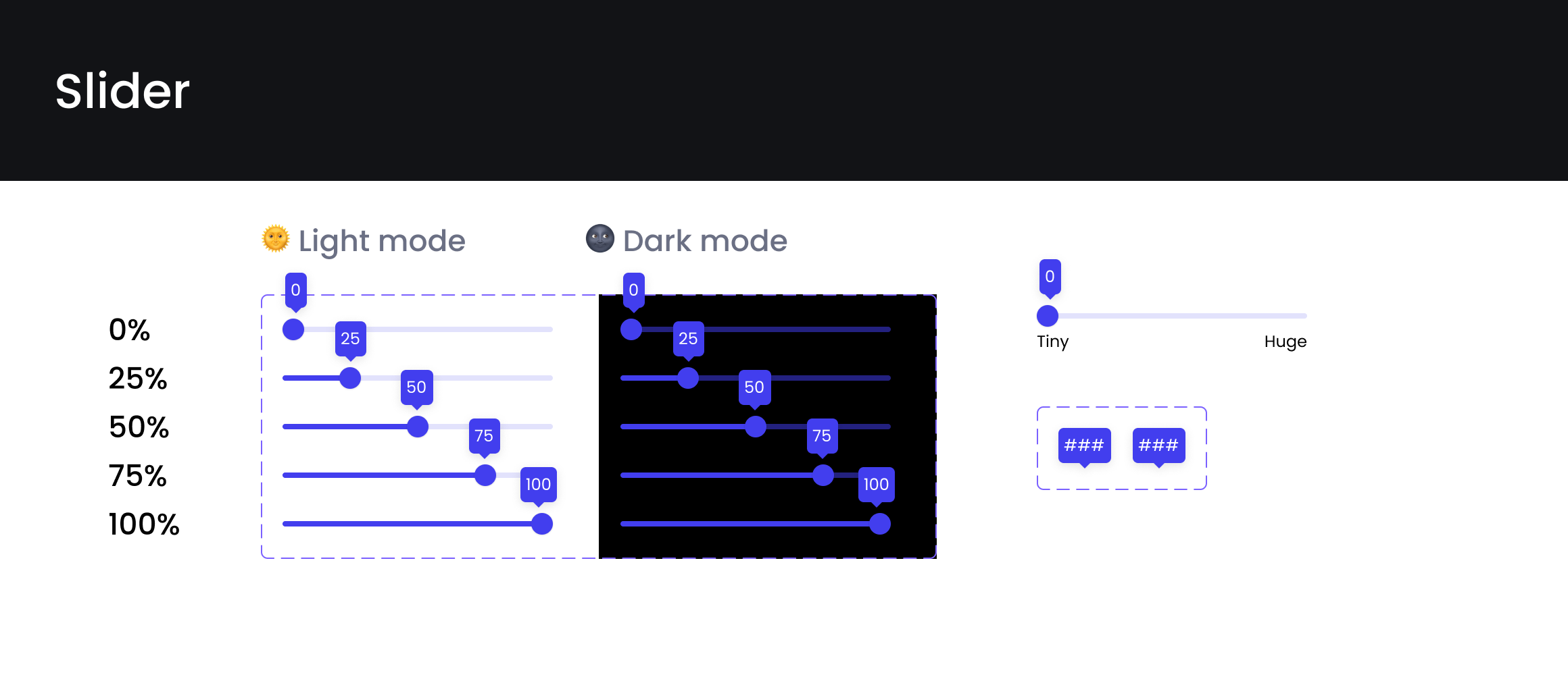 Component: Slider · Issue #68 · brave/leo · GitHub