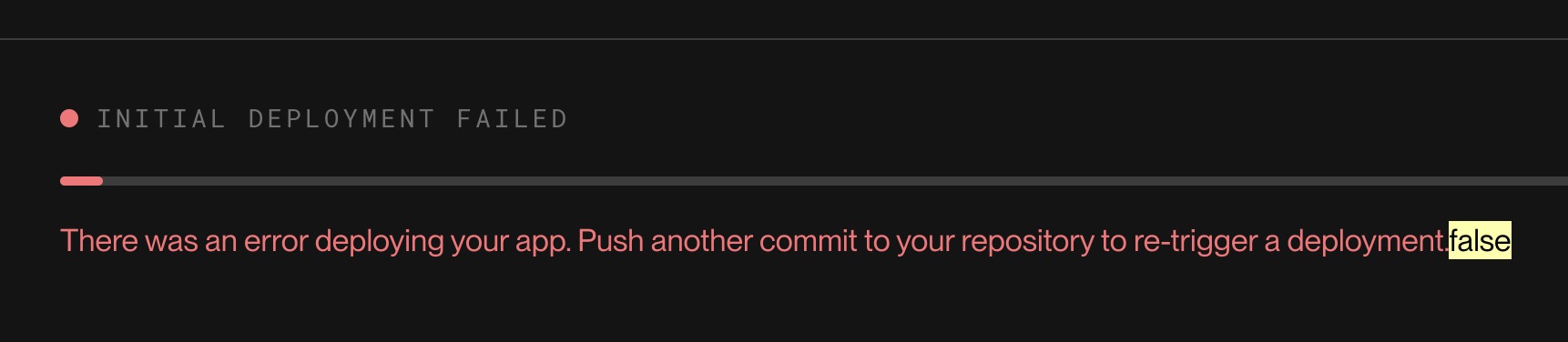 `false` is being rendered in the deployment error message · Issue #220 ...
