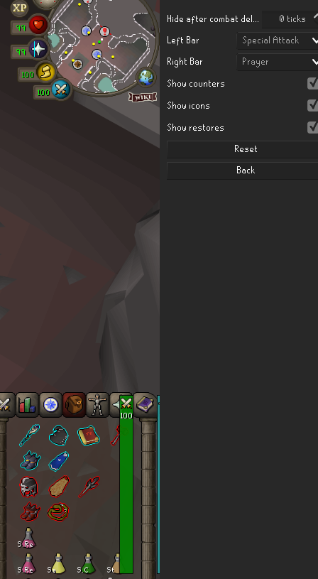 Status Bars floating in incorrect position on client HUD · Issue #13974 · runelite/runelite · GitHub
