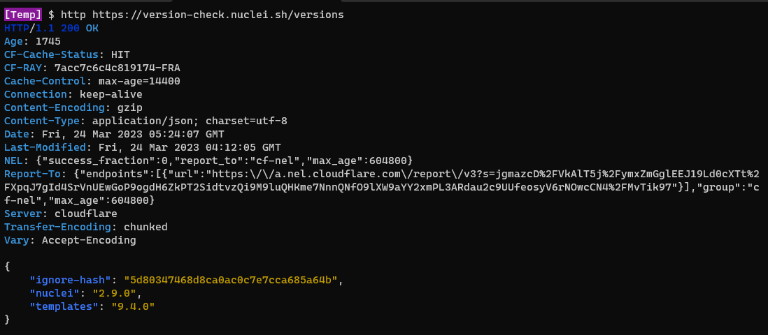 Cannot update template. · Issue #3273 · projectdiscovery/nuclei · GitHub