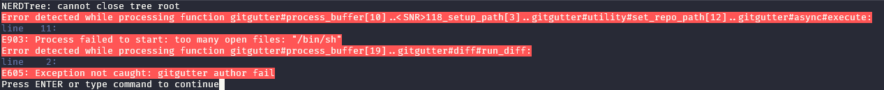 gitgutter is causing neovim to freeze and become unresponsive for 10+ seconds · Issue #767 ...