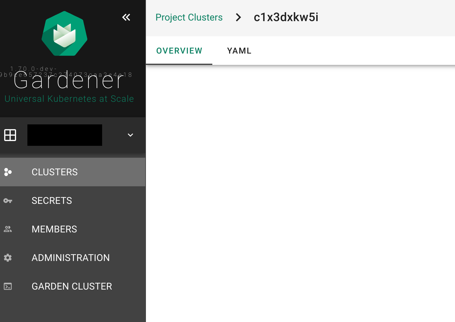 Browser Back Not Working On Cluster Details Screen · Issue 1543 · Gardenerdashboard · Github