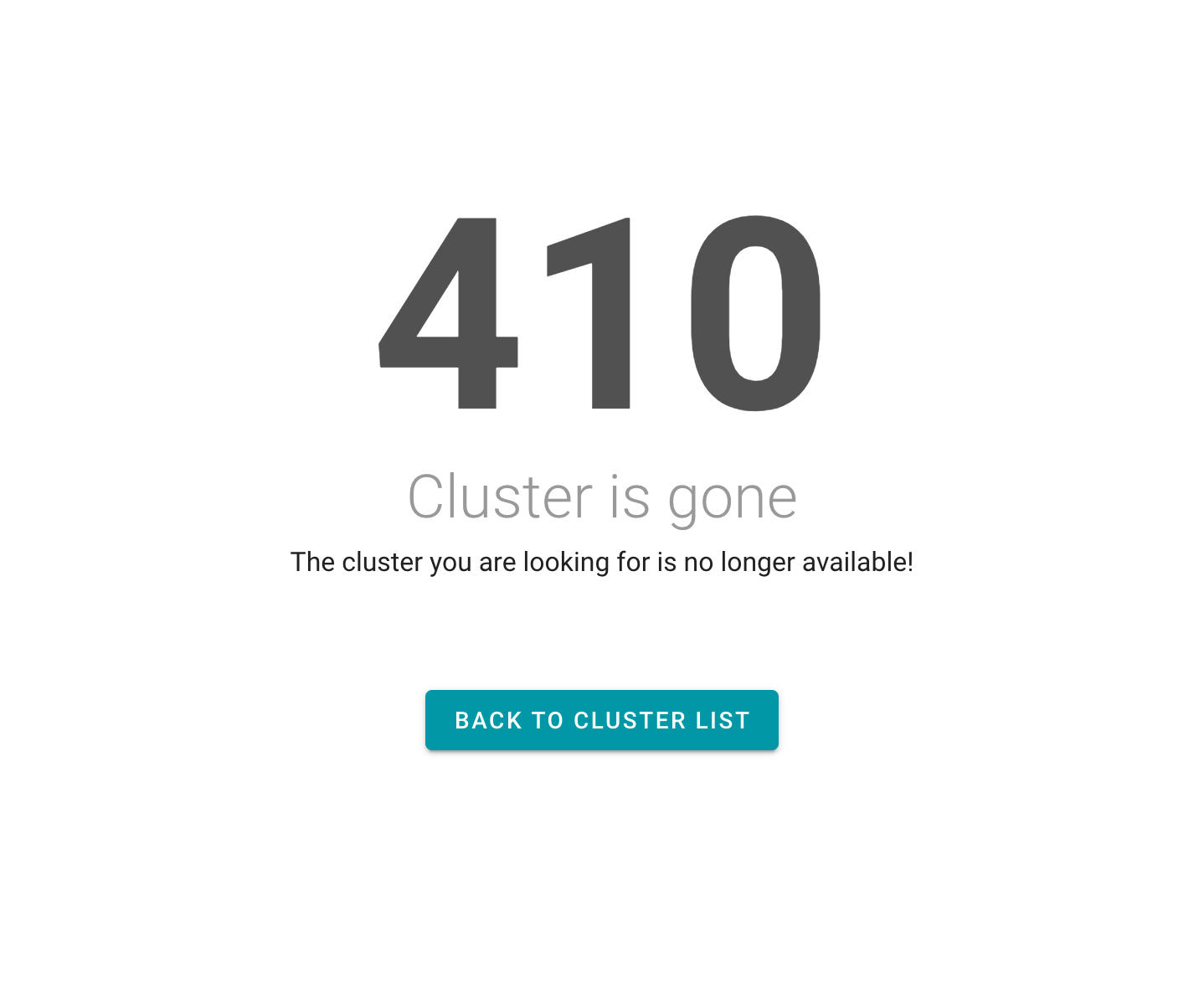 Show http error code on the cluster error page · Issue #801 · gardener ...