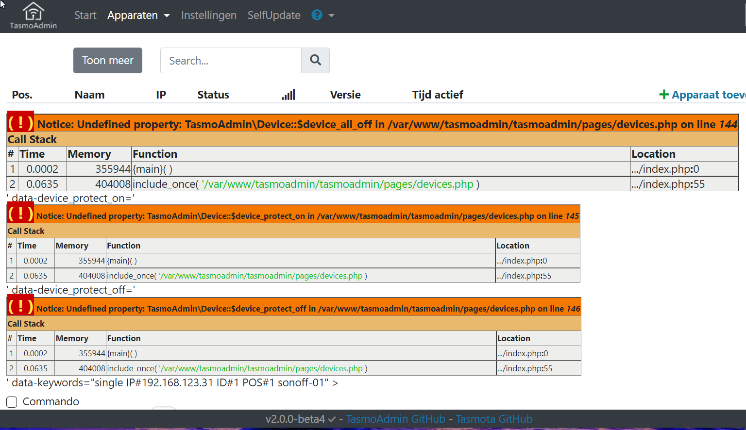 Selfupdate Error Could Not Find Any Download Release Travis Fail · Issue 485 · Tasmoadmin