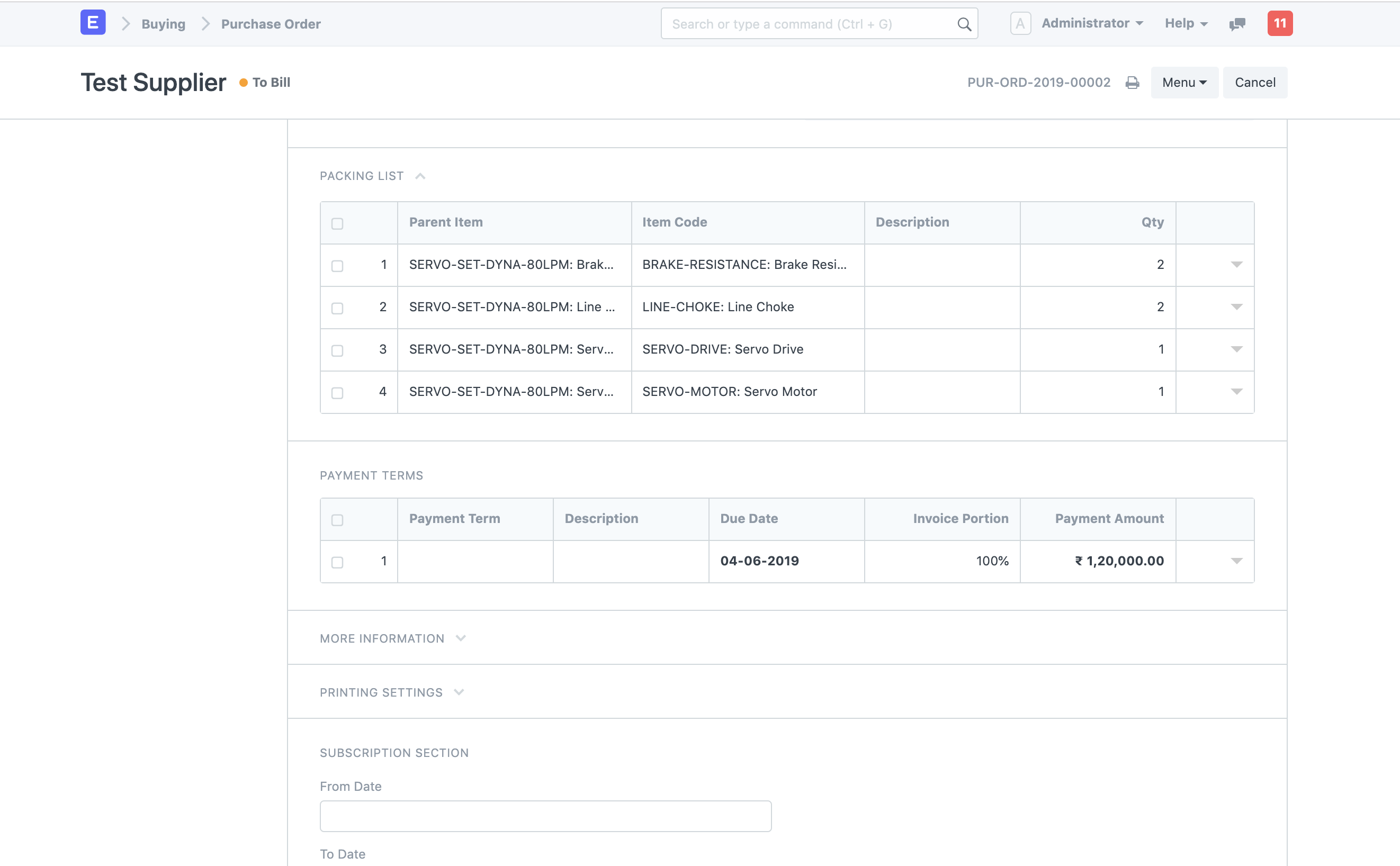 Product Bundle in Purchase Cycle · Issue #17985 · frappe/erpnext · GitHub