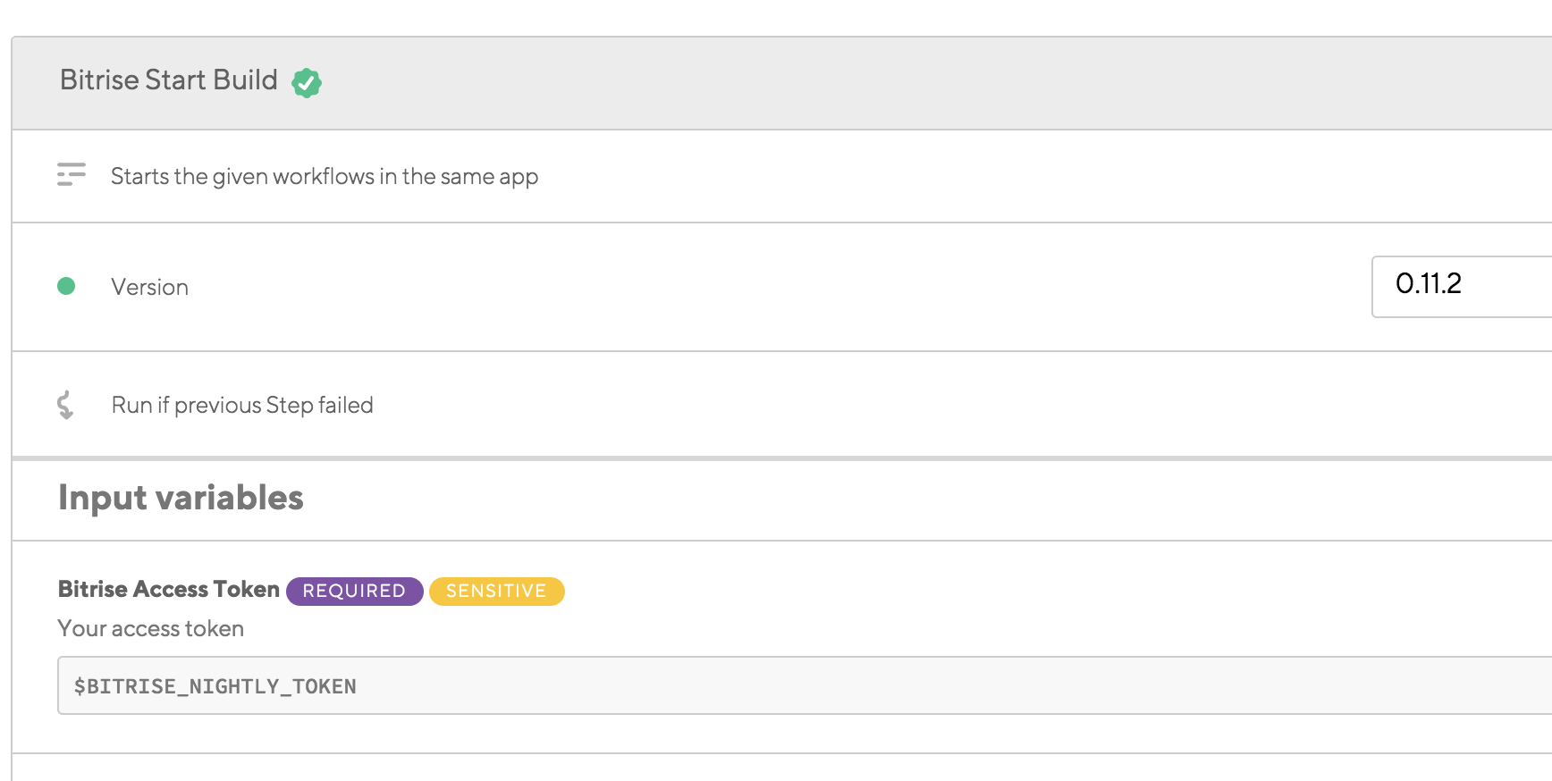 Step Fails With `no Accesstoken Present` Even If Access Token Is Set · Issue 9 · Bitrise