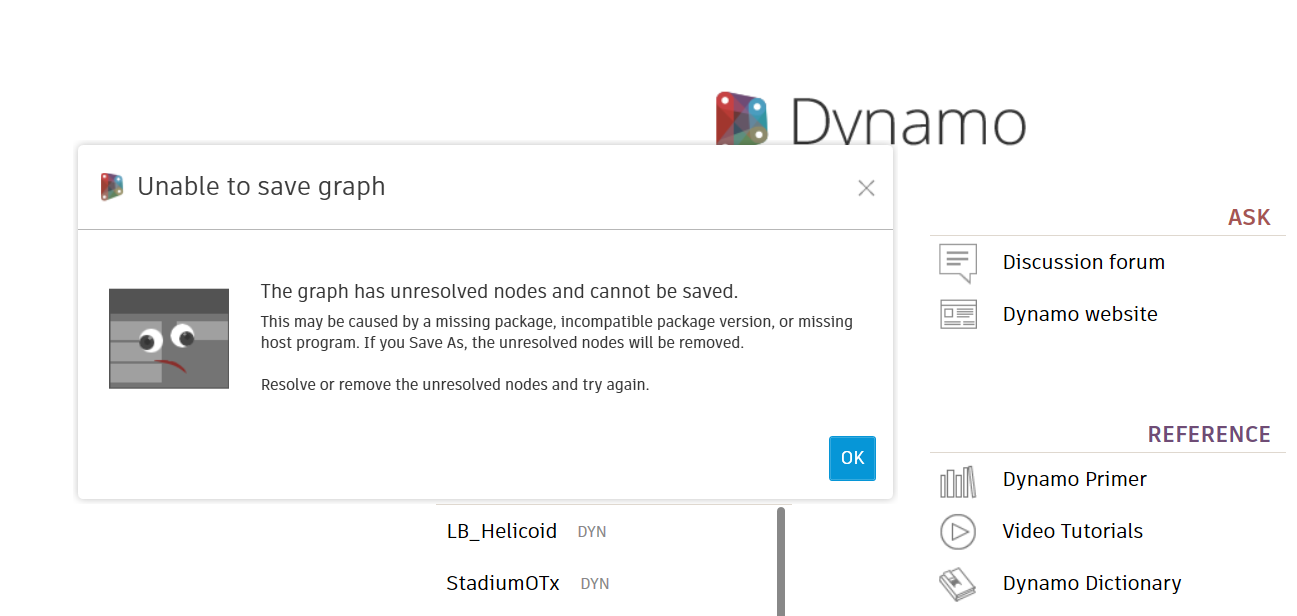Stopped working with Introduction of Workspace References · Issue #8 · DynamoDS ...