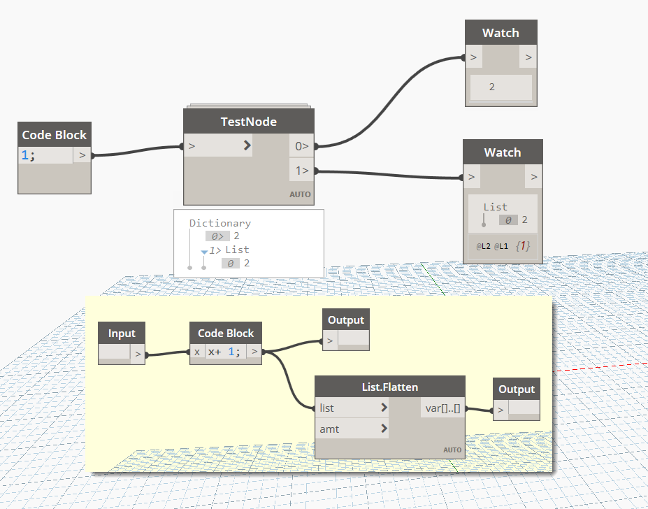 Flatten In Custom Components · Issue 5656 · Dynamods Dynamo · Github