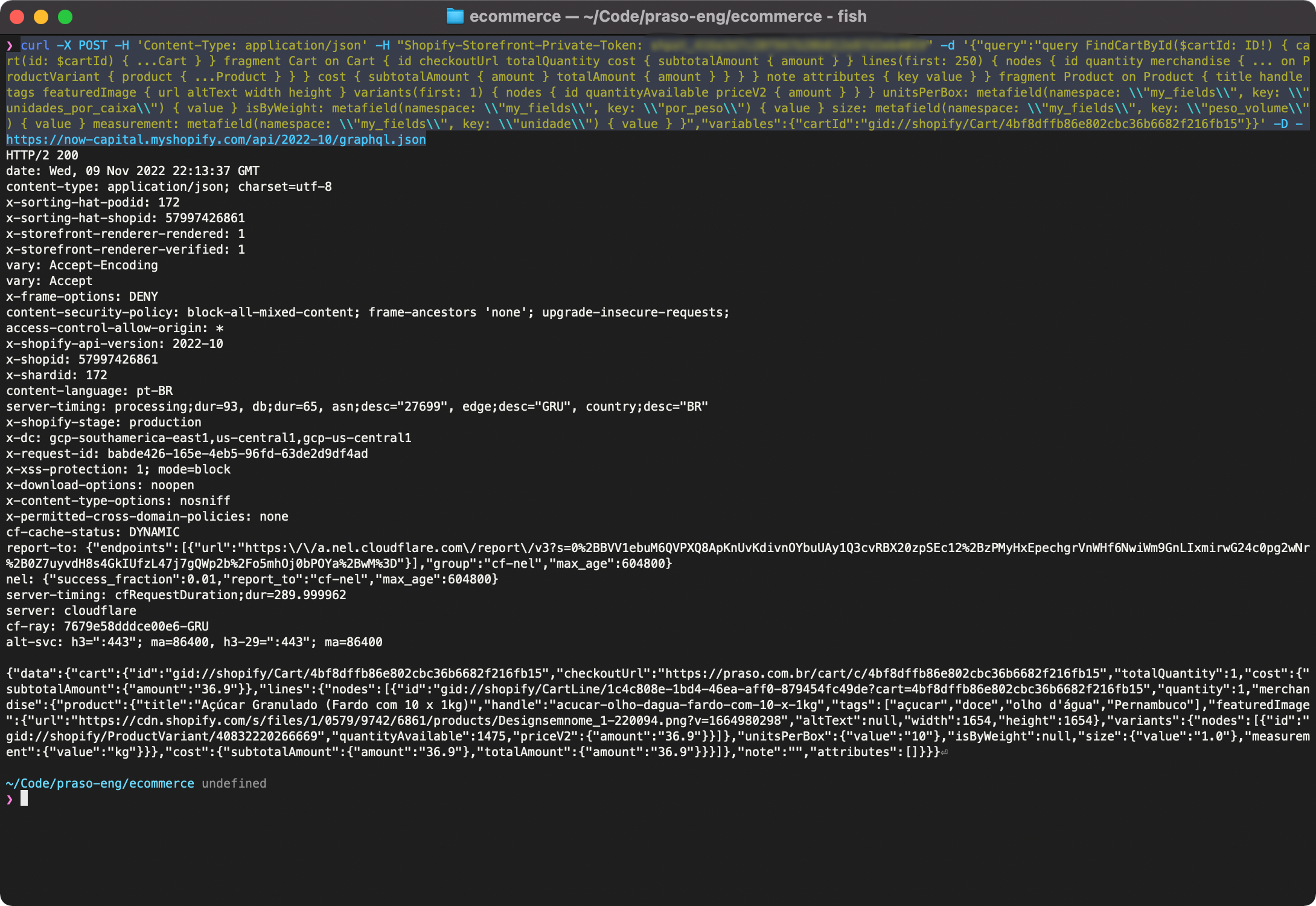 Cart query returns `null` only on Heroku · Shopify storefront-api-feedback · Discussion #152 ...