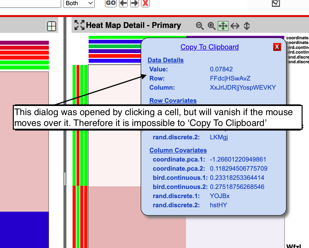 'Copy To Clipboard' dialog vanishes on mouseover · Issue #331 · MD-Anderson-Bioinformatics/NG ...
