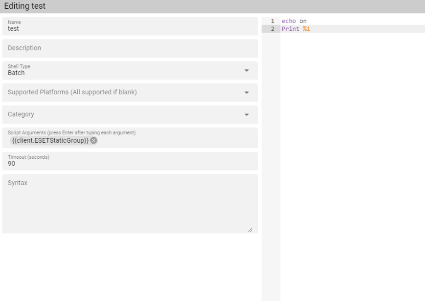 Script with "script Arguments" Adding additional character when Type is Bat · Issue #1020 ...