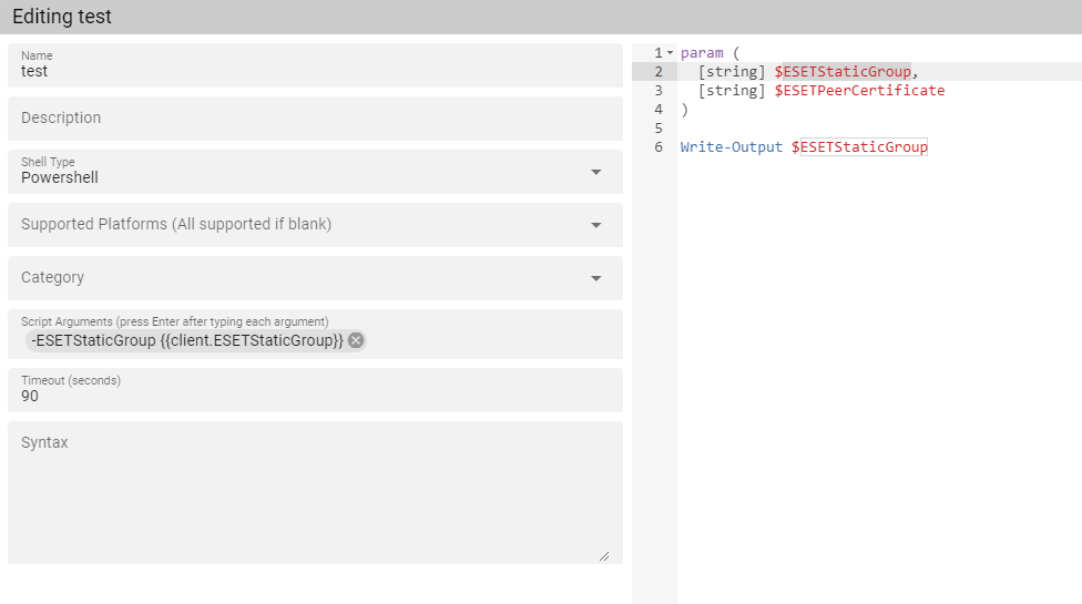 Script with "script Arguments" Adding additional character when Type is Bat · Issue #1020 ...