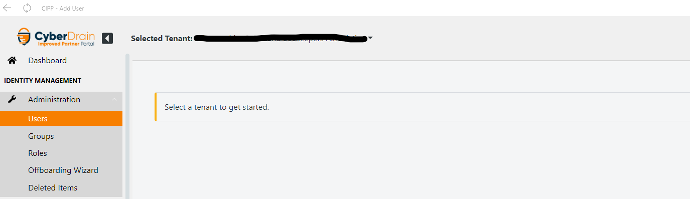BUG: Unable to Add User in CIPP v2.6 · Issue #944 · KelvinTegelaar/CIPP · GitHub