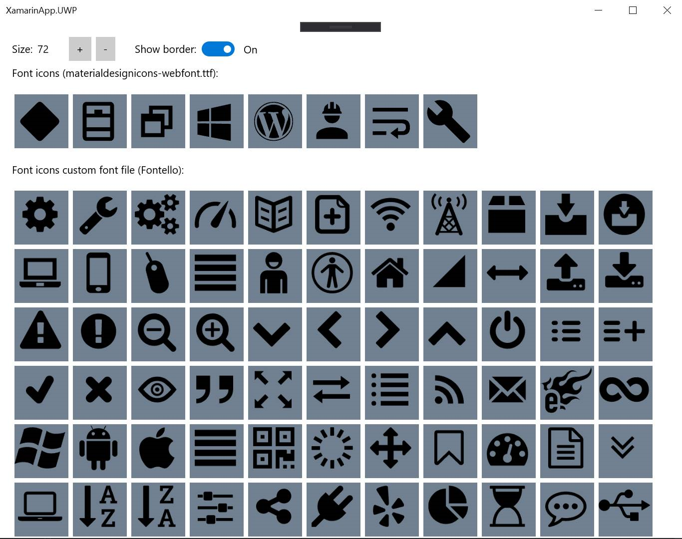 Bug Uwp Fonticons Are Not Aligned Correctly · Issue 8606 · Xamarinxamarinforms · Github