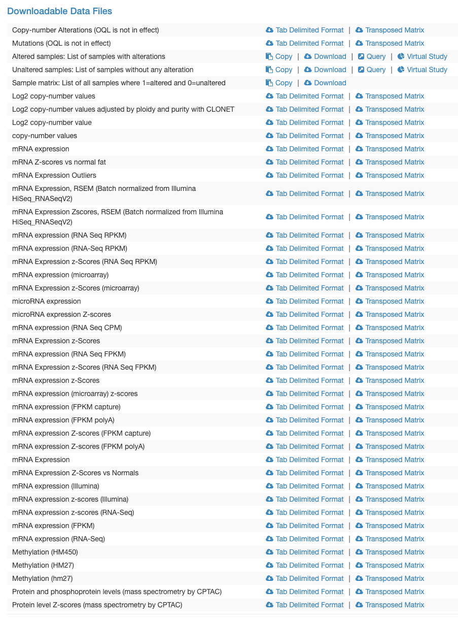 profile data cleanup (multiple studies) · Issue #1233 · cBioPortal/datahub · GitHub