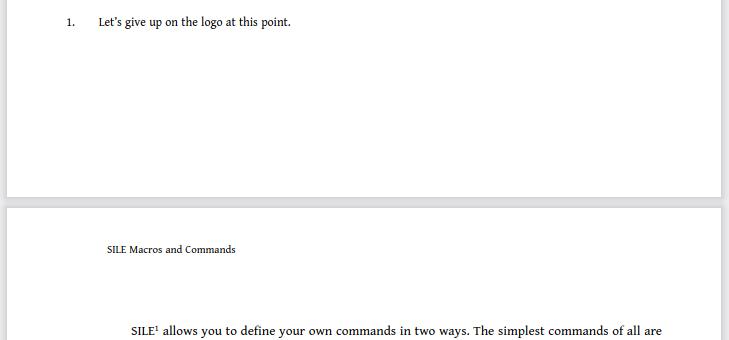 Footnote Appearing One Page Too Early In The Manual · Issue 1609