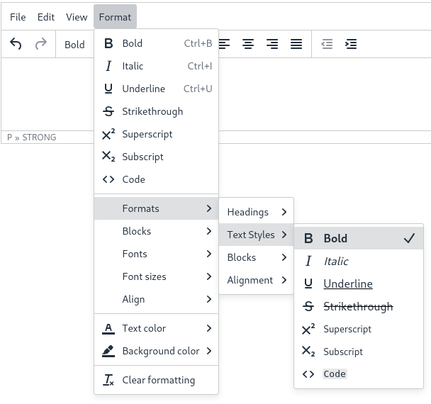 Icons in the 'stlye_formats' fail to load without any errors/logs ...