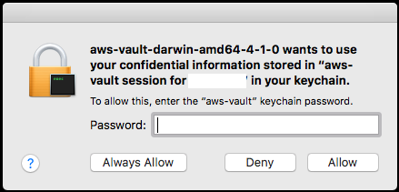 aws-vault exec → 4 password prompts · Issue #188 · 99designs/aws-vault · GitHub
