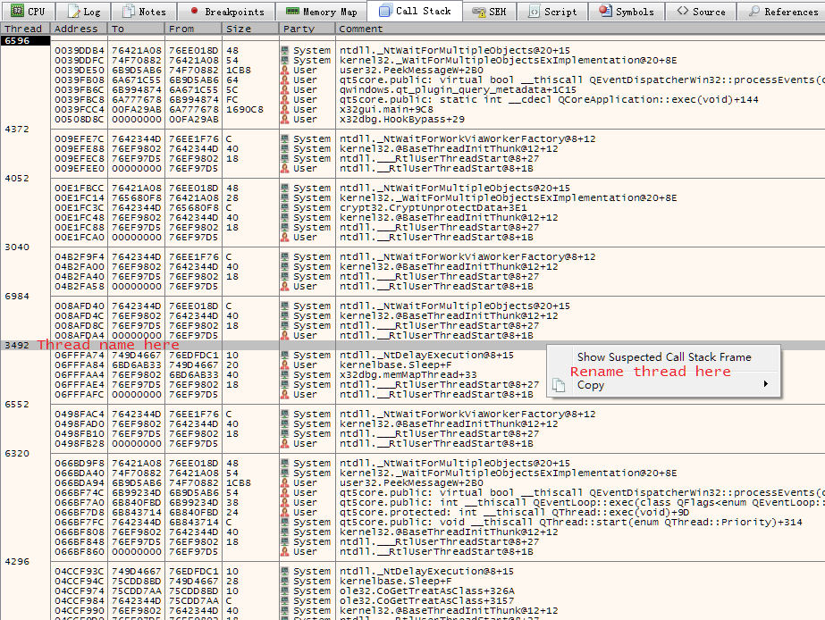 Follow in thread view and rename a thread from call stack view · Issue ...