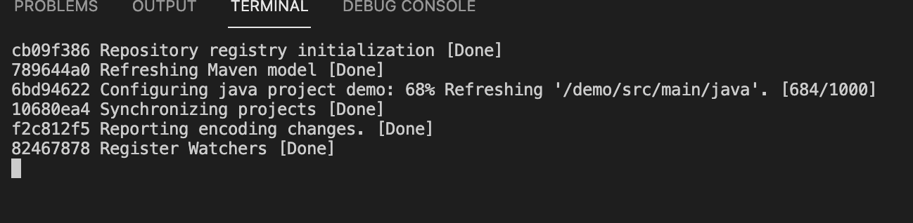 Blocked In Configuring And Refreshing By The Dependency Log4j Core In Pomxml · Issue 529