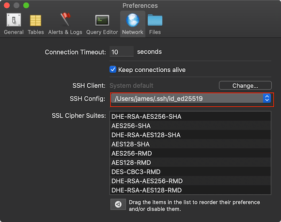Ssh Gives Bad Configuration Options · Issue 205 · Sequel Ace Sequel Ace · Github