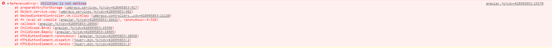 Copy Nested Content Function Not Work · Issue #8243 · umbraco/Umbraco-CMS · GitHub