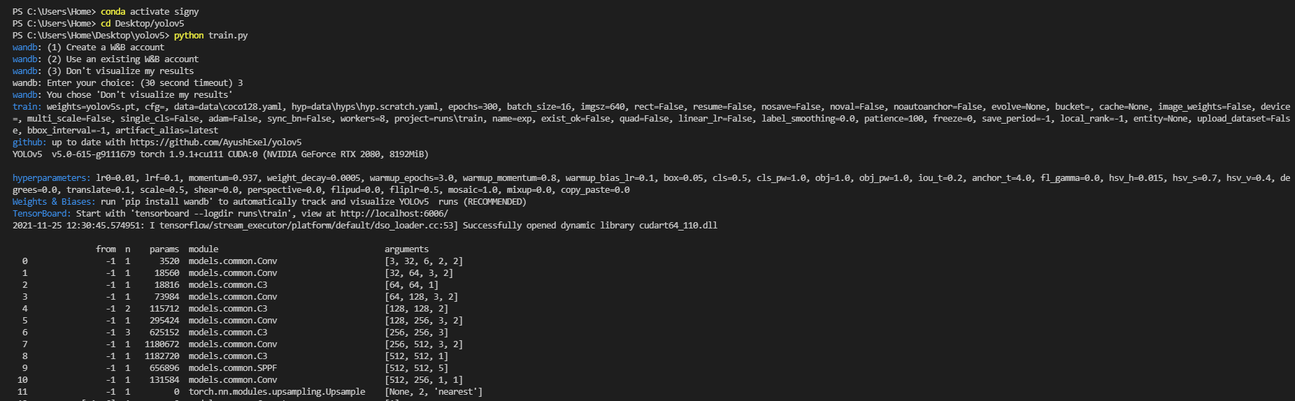 Problem of wandb in train.py · Issue #5772 · ultralytics/yolov5 · GitHub
