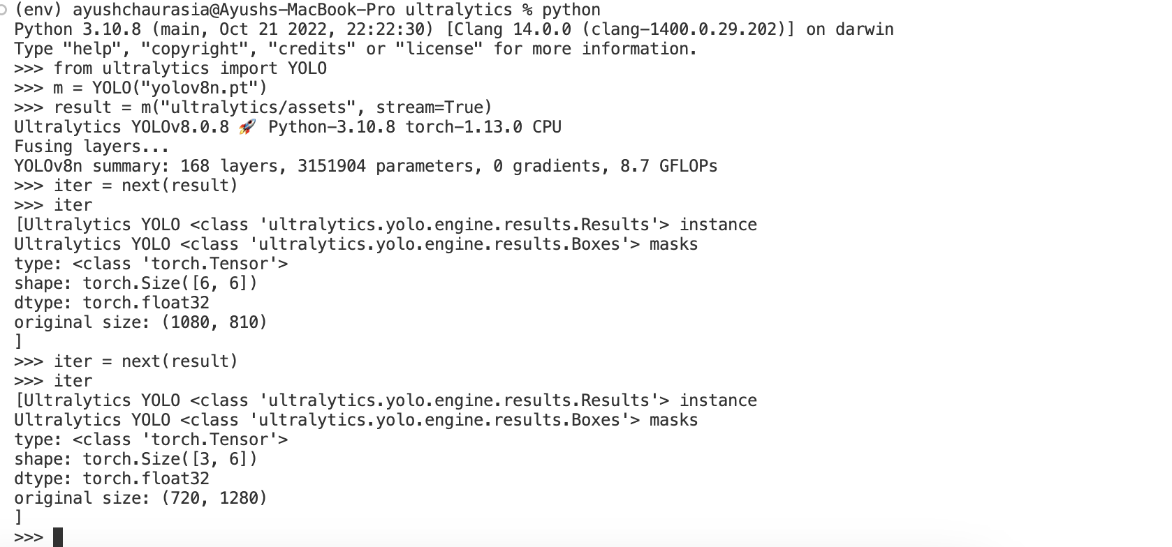 Model layers are fusing between predictions · Issue #468 · ultralytics/ultralytics · GitHub