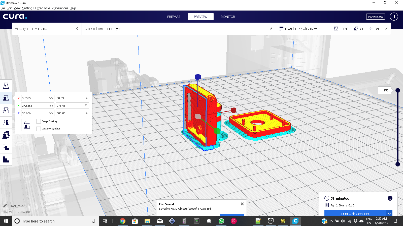 [4.1.0] Red/Blue axis scaling controls swapped on support blocker ...