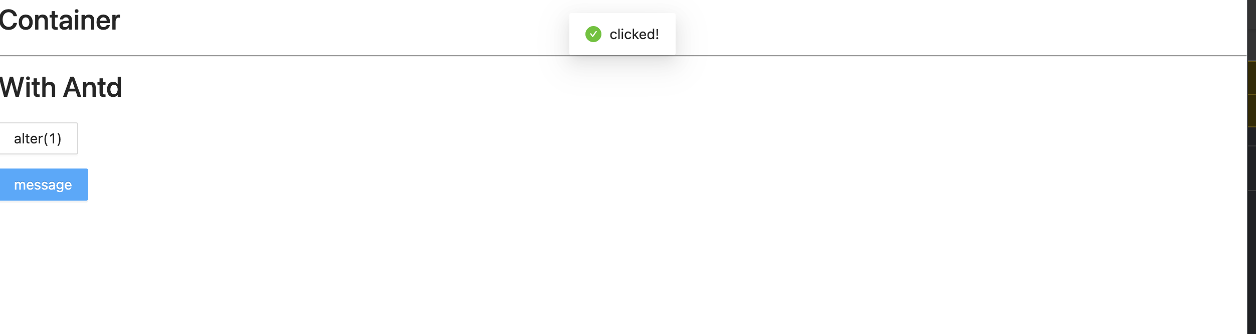antd/message or notification doesn't work in remote app · Issue #267 ...