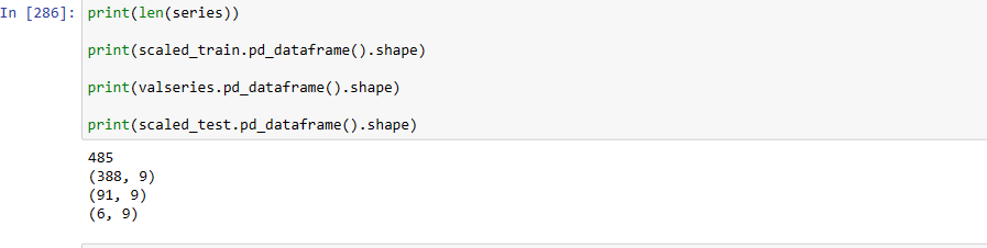 Issue with adding validation series. · Issue #1494 · unit8co/darts · GitHub