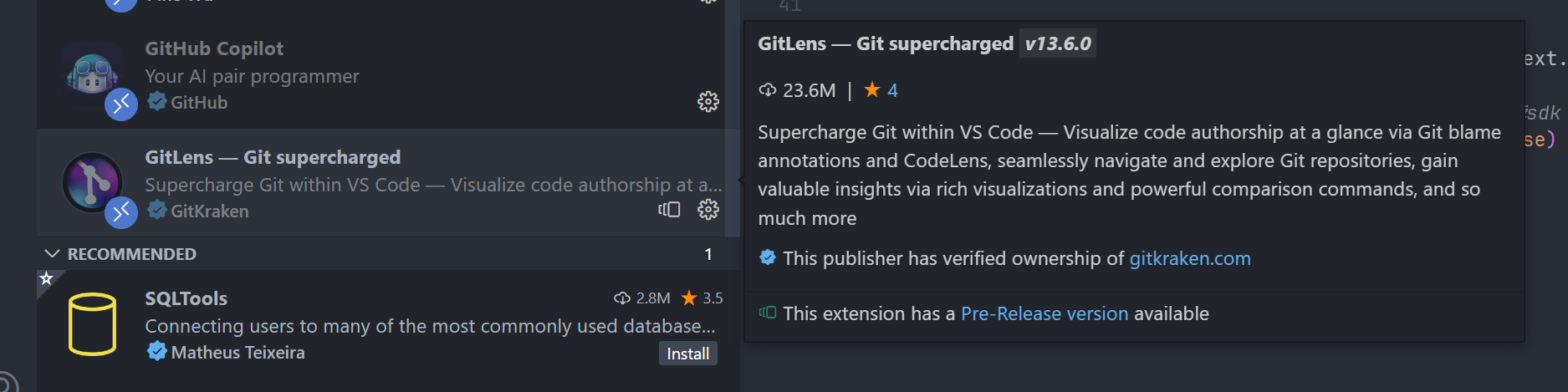Plugin Unavailable On Windows Use 136 Version · Issue 2735 · Gitkrakenvscode Gitlens · Github