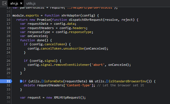 Formdata Cannot Be Correclty Sent When Call Is Made From A Web Worker · Issue 4733 · Axios