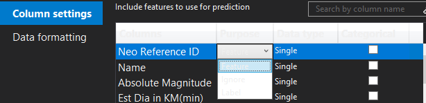 Data Options Column Styling in Dark Mode · Issue #1410 · dotnet ...