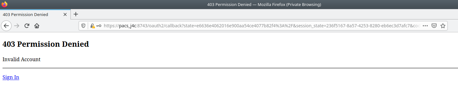 Show customized Forbidden page for unauthorized users · Issue #986 · oauth2-proxy/oauth2-proxy ...