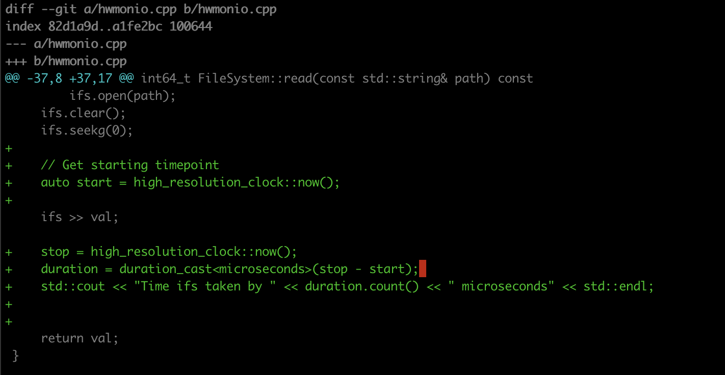 [c++] [hwmon] std::ifstream read file with timeout so long · Issue ...