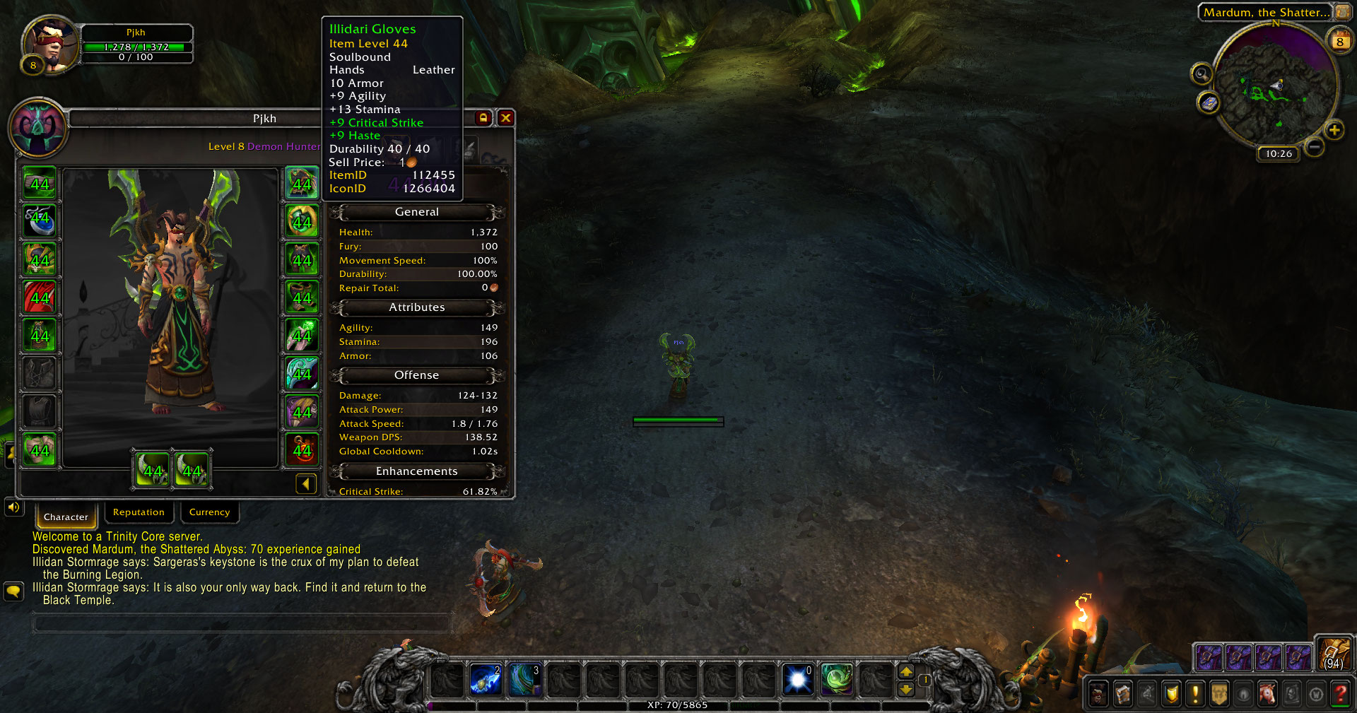 Core Item Wrong Item Level On Demon Hunter · Issue 28236