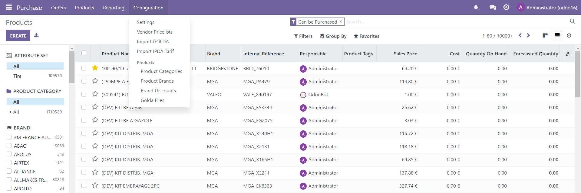 [CRITICAL 16.0] Vendors pricelist stuck for large number of products · Issue #106058 · odoo/odoo ...