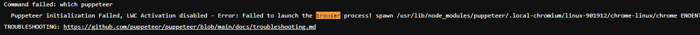 Puppeteer failed, LWC activation gets disabled during deployment · Issue #426 · vlocityinc ...