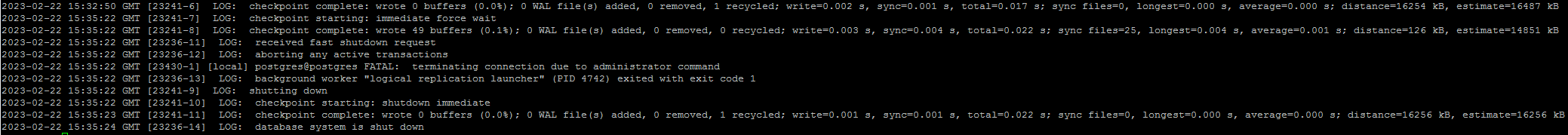 After switchover/failover, replicas are in stopped state. · Issue #2566 · patroni/patroni · GitHub