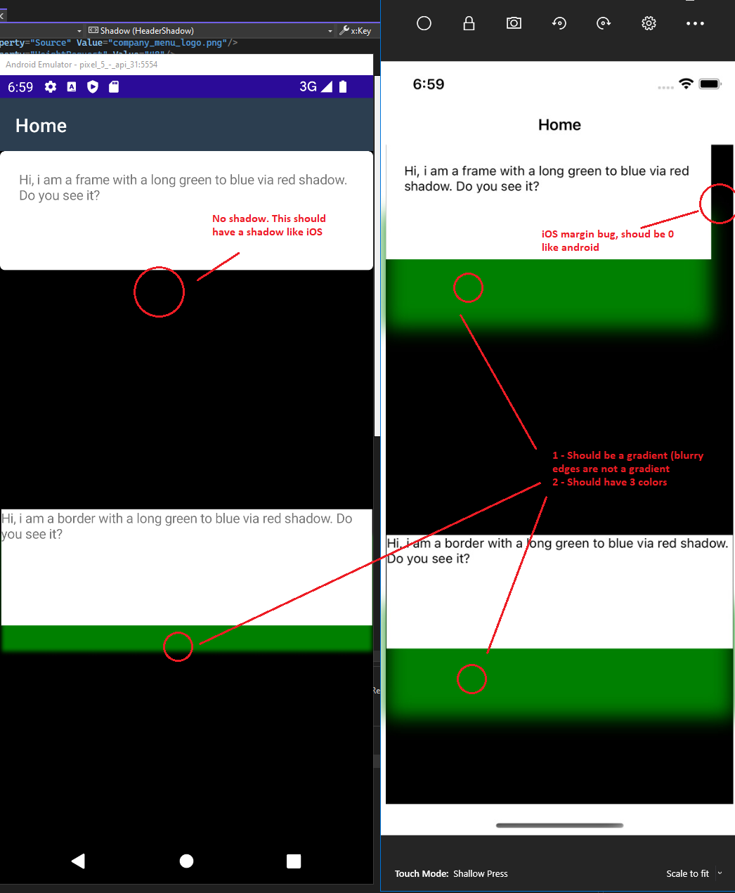 Shadow with a gradient brush does not work · Issue #13487 · dotnet/maui · GitHub