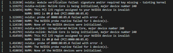 Nvidia-smi command not working with GPUs · Issue #4353 · cloud-hypervisor/cloud-hypervisor · GitHub