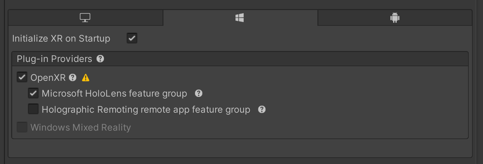 Failed to connect to Holographic Remoting Player using OpenXR with MRTK 2.7.2 · Issue #10204 ...