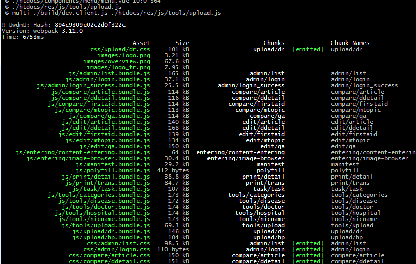 modify a chunk in multipage, but all chunk will be compile · Issue #6755 · webpack/webpack · GitHub