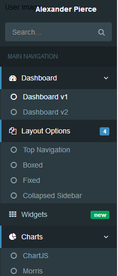 Accordion sidebar menu item is shown only when page is load ,but later does not showed the ...
